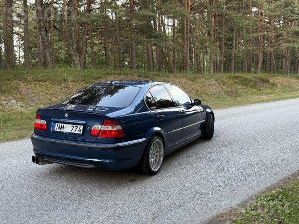 Blue BMW 320 2003 in Limbazi, with an engine capacity of 2.20 L and mileage of 206 thousand km for 7600 €, photo 6 on AUTOMOTO.COM.LV
