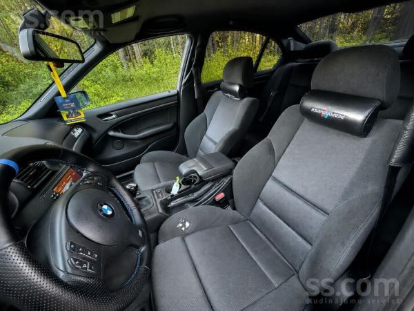 Blue BMW 320 2003 in Limbazi, with an engine capacity of 2.20 L and mileage of 206 thousand km for 7600 €, photo 8 on AUTOMOTO.COM.LV