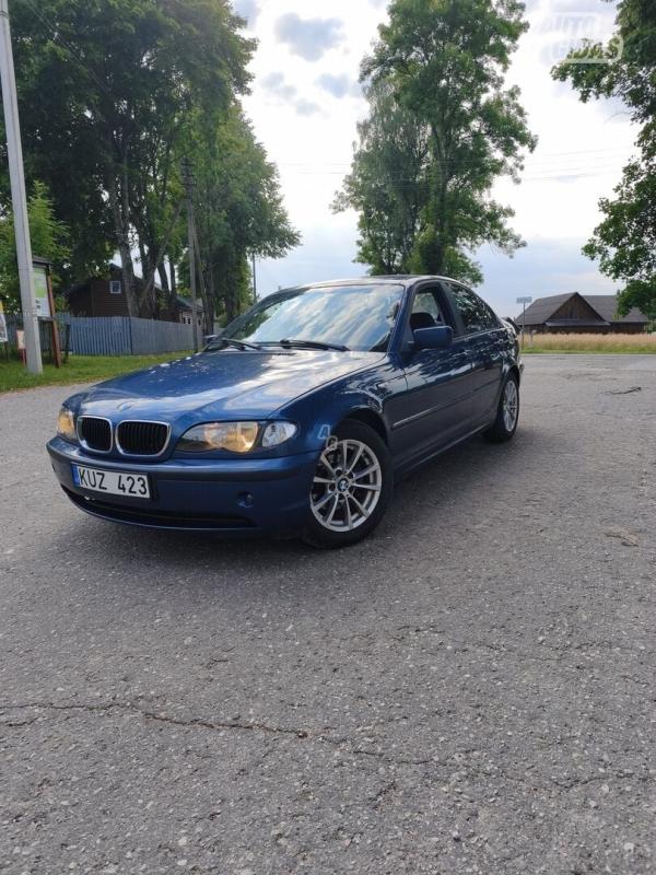 Zils BMW 320 2003 Prienai, ar dzinēja tilpumu 2.00 L un nobraukumu 413 tūkst. km par 1700 €, foto 1 vietnē AUTOMOTO.COM.LV
