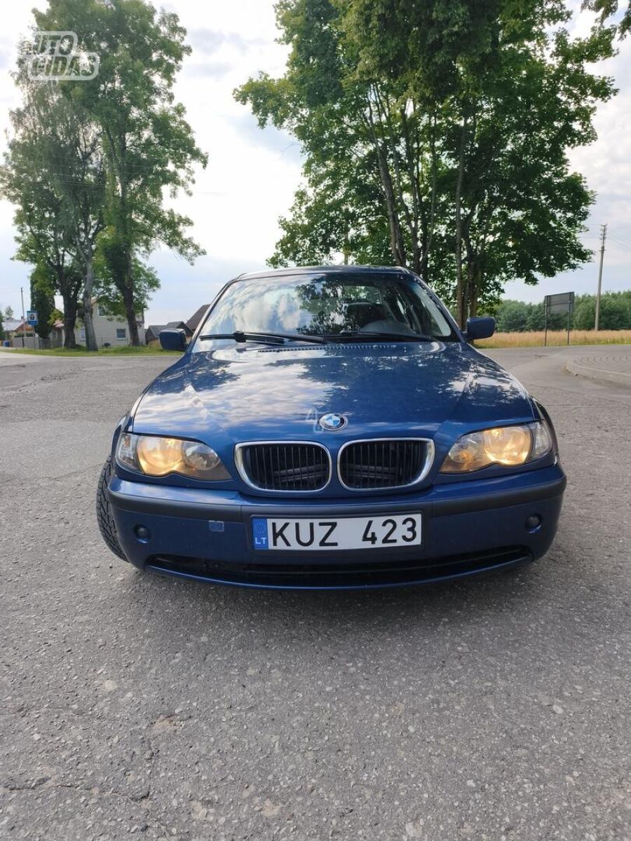 Синий БМВ 320 2003 в Пренай, объемом двигателя 2.00 л и пробегом 413 тыс. км за 1700 €, фото 7 на AUTOMOTO.COM.LV