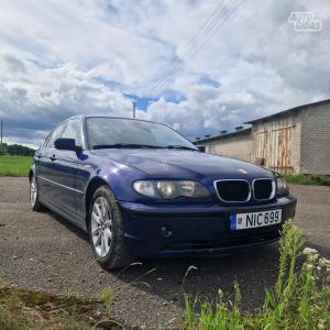 Blue BMW 320 2003 in Vilnius, with an engine capacity of 2.00 L and mileage of 494 thousand km for 1650 €, photo  on AUTOMOTO.COM.LV