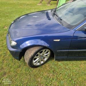 Blue BMW 320 2003 in Vilnius, with an engine capacity of 2.00 L and mileage of 494 thousand km for 1650 €, photo 5 on AUTOMOTO.COM.LV