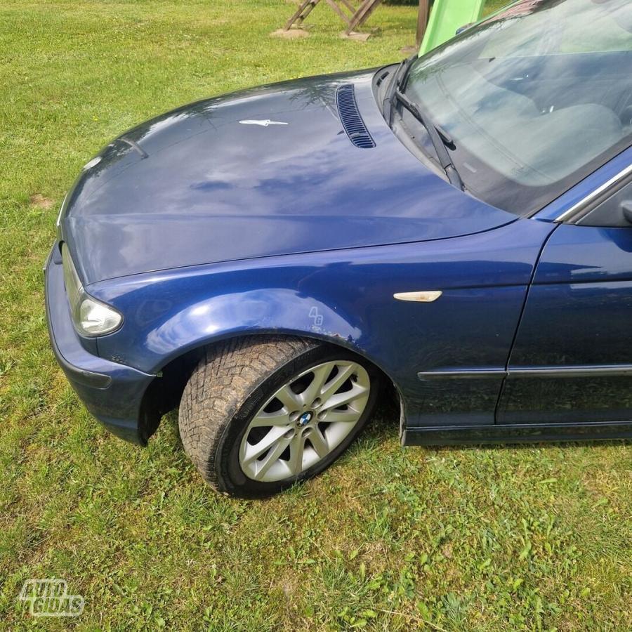 Blue BMW 320 2003 in Vilnius, with an engine capacity of 2.00 L and mileage of 494 thousand km for 1650 €, photo 5 on AUTOMOTO.COM.LV