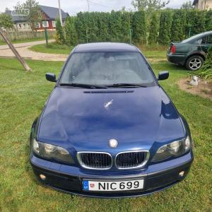 Blue BMW 320 2003 in Vilnius, with an engine capacity of 2.00 L and mileage of 494 thousand km for 1650 €, photo 7 on AUTOMOTO.COM.LV
