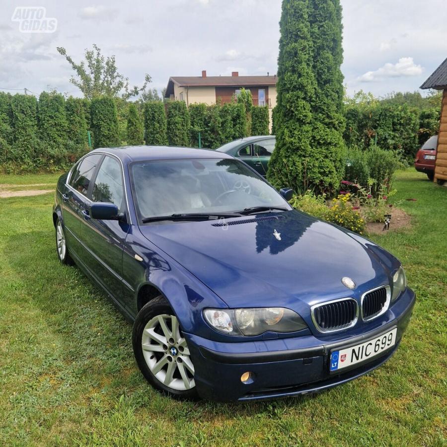 Blue BMW 320 2003 in Vilnius, with an engine capacity of 2.00 L and mileage of 494 thousand km for 1650 €, photo 10 on AUTOMOTO.COM.LV