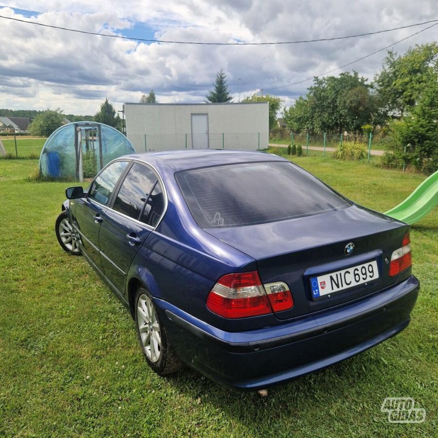 Blue BMW 320 2003 in Vilnius, with an engine capacity of 2.00 L and mileage of 494 thousand km for 1650 €, photo 11 on AUTOMOTO.COM.LV