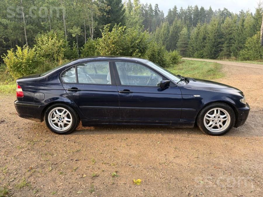 Синий БМВ 320 2003 в Валка, объемом двигателя 2.00 л и пробегом 345 тыс. км за 1500 €, фото 3 на AUTOMOTO.COM.LV