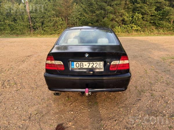 Blue BMW 320 2003 in Valka, with an engine capacity of 2.00 L and mileage of 345 thousand km for 1500 €, photo 3 on AUTOMOTO.COM.LV