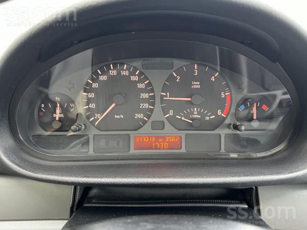 Blue BMW 320 2003 in Valmiera, with an engine capacity of 2.00 L and mileage of 0 thousand km for 1750 €, photo 11 on AUTOMOTO.COM.LV