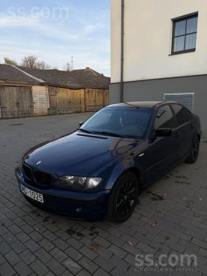 BMW 320 2003 Balvi vietnē Zils BMW 320 2003 Balvi, ar dzinēja tilpumu 2.00 L un nobraukumu 262 tūkst. km par 2500 €, foto 1 vietnē AUTOMOTO.COM.LV