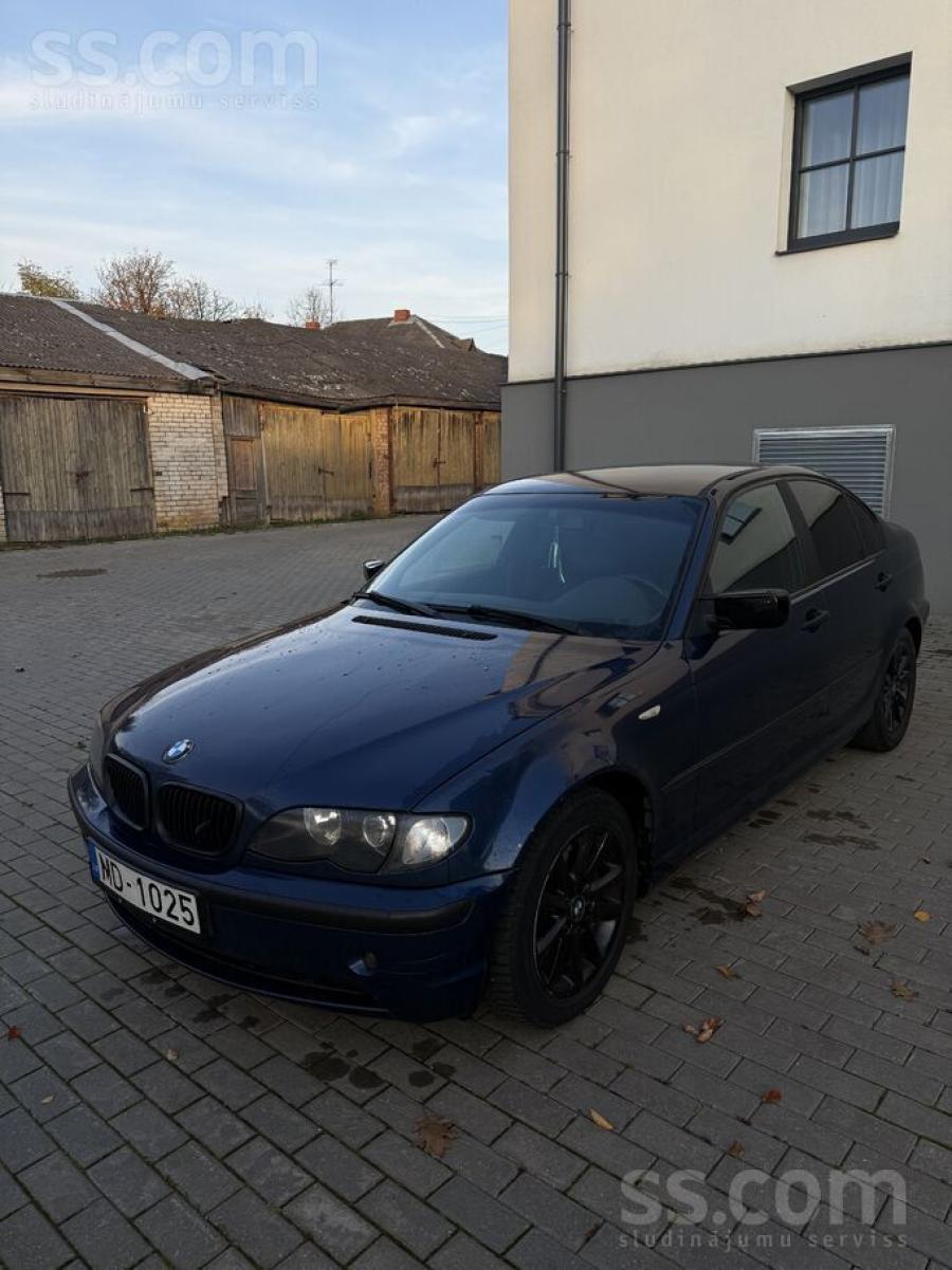 Zils BMW 320 2003 Balvi, ar dzinēja tilpumu 2.00 L un nobraukumu 262 tūkst. km par 2500 €, foto 1 vietnē AUTOMOTO.COM.LV