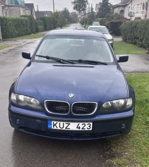 Blue BMW 320 2003 in Kaunas, with an engine capacity of 2.00 L and mileage of 415 thousand km for 1550 €, photo 3 on AUTOMOTO.COM.LV