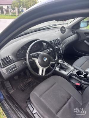 Blue BMW 320 2003 in Kaunas, with an engine capacity of 2.00 L and mileage of 415 thousand km for 1550 €, photo 8 on AUTOMOTO.COM.LV