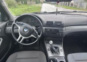 Blue BMW 320 2003 in Kaunas, with an engine capacity of 2.00 L and mileage of 415 thousand km for 1550 €, photo 9 on AUTOMOTO.COM.LV