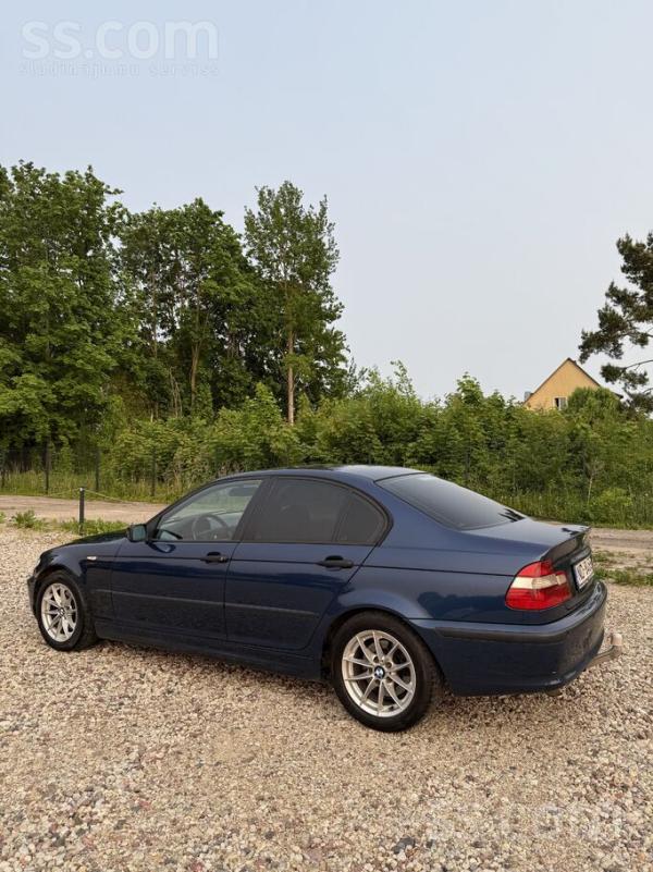 Blue BMW 320 2004 in Tukums, with an engine capacity of 2.00 L and mileage of 374 thousand km for 2490 €, photo 6 on AUTOMOTO.COM.LV