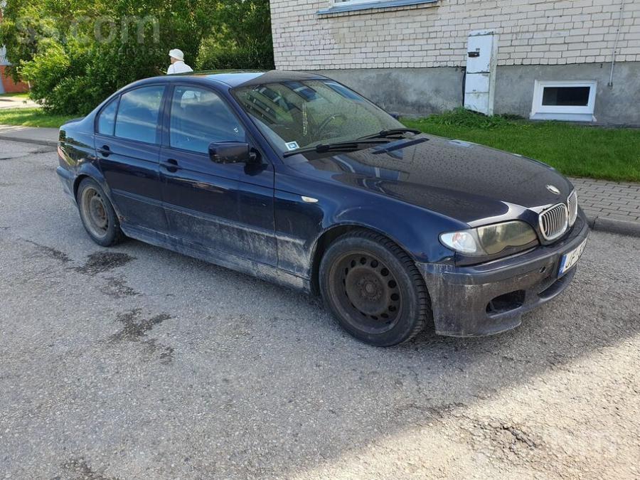 Zils BMW 320 2004 Rīga, ar dzinēja tilpumu 2.20 L un nobraukumu 392 tūkst. km par 800 €, foto 2 vietnē AUTOMOTO.COM.LV