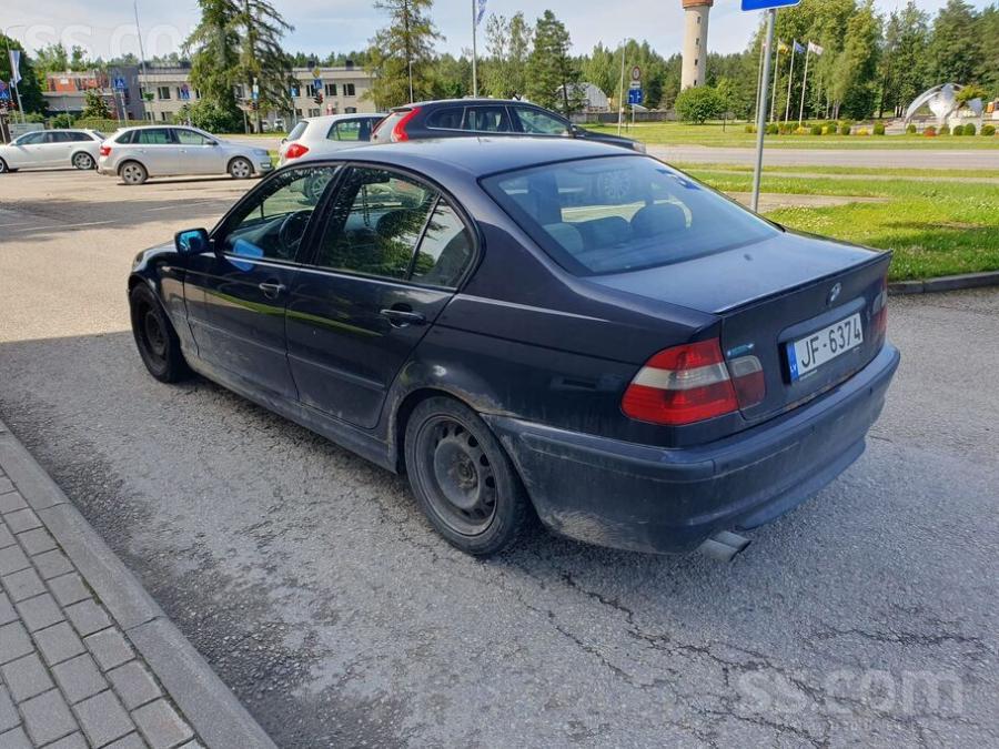 Zils BMW 320 2004 Rīga, ar dzinēja tilpumu 2.20 L un nobraukumu 392 tūkst. km par 800 €, foto 5 vietnē AUTOMOTO.COM.LV