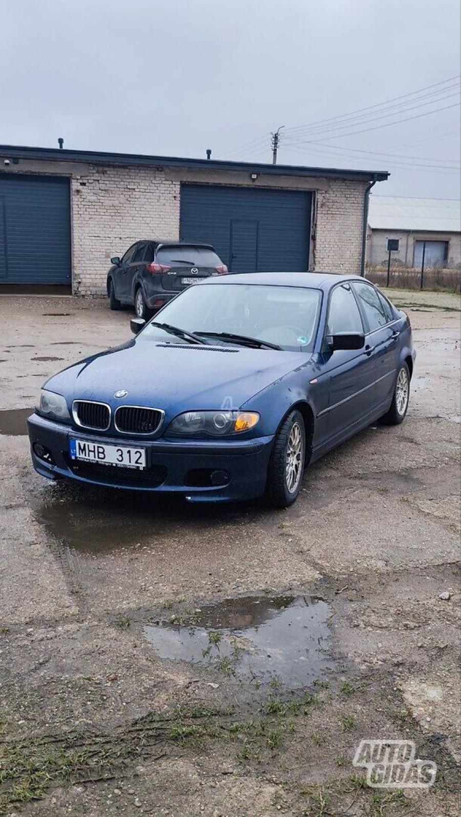 Zils BMW 320 2004 Klaipėda, ar dzinēja tilpumu 2.00 L un nobraukumu 350 tūkst. km par 1450 €, foto 2 vietnē AUTOMOTO.COM.LV