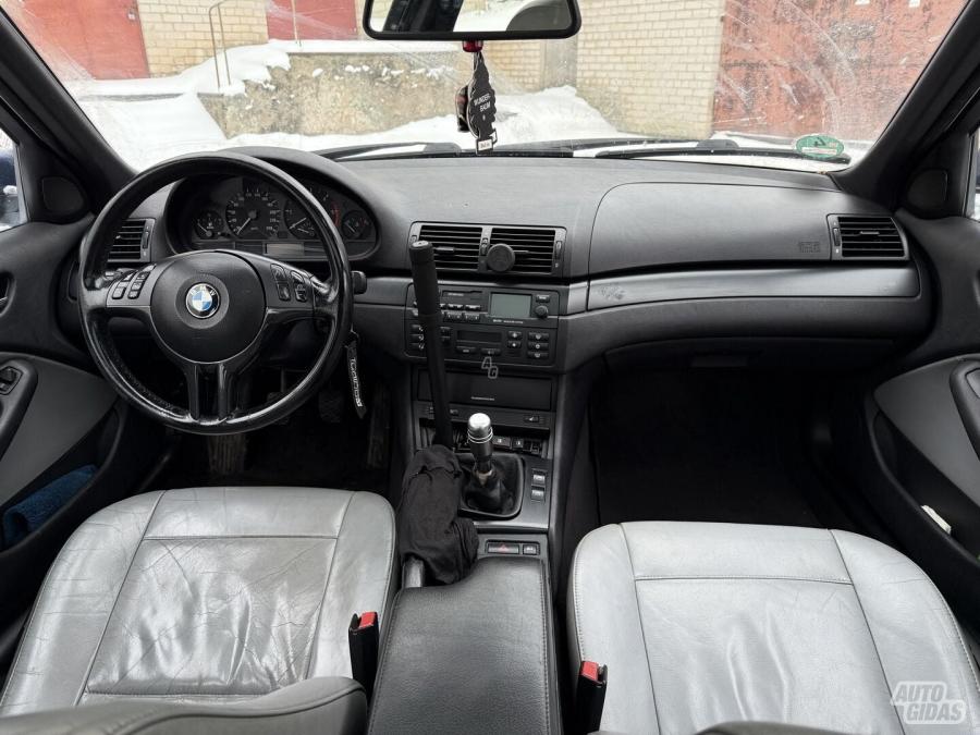 Blue BMW 320 2004 in Siauliai, with an engine capacity of 2.00 L and mileage of 332 thousand km for 2150 €, photo 9 on AUTOMOTO.COM.LV