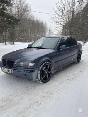 Blue BMW 320 2004 in Kaunas, with an engine capacity of 2.00 L and mileage of 420 thousand km for 1350 €, photo 5 on AUTOMOTO.COM.LV