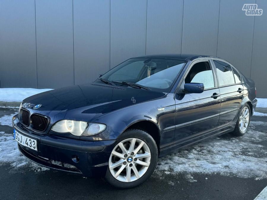 Blue BMW 320 2004 in Panevezys, with an engine capacity of 2.00 L and mileage of 390 thousand km for 1250 €, photo 1 on AUTOMOTO.COM.LV