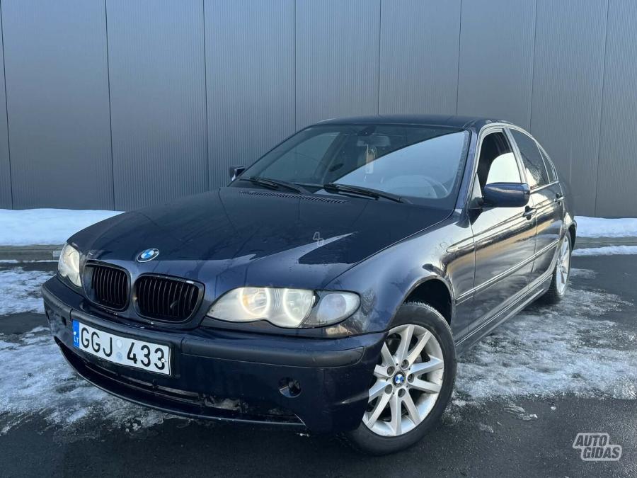 Blue BMW 320 2004 in Panevezys, with an engine capacity of 2.00 L and mileage of 390 thousand km for 1250 €, photo 2 on AUTOMOTO.COM.LV