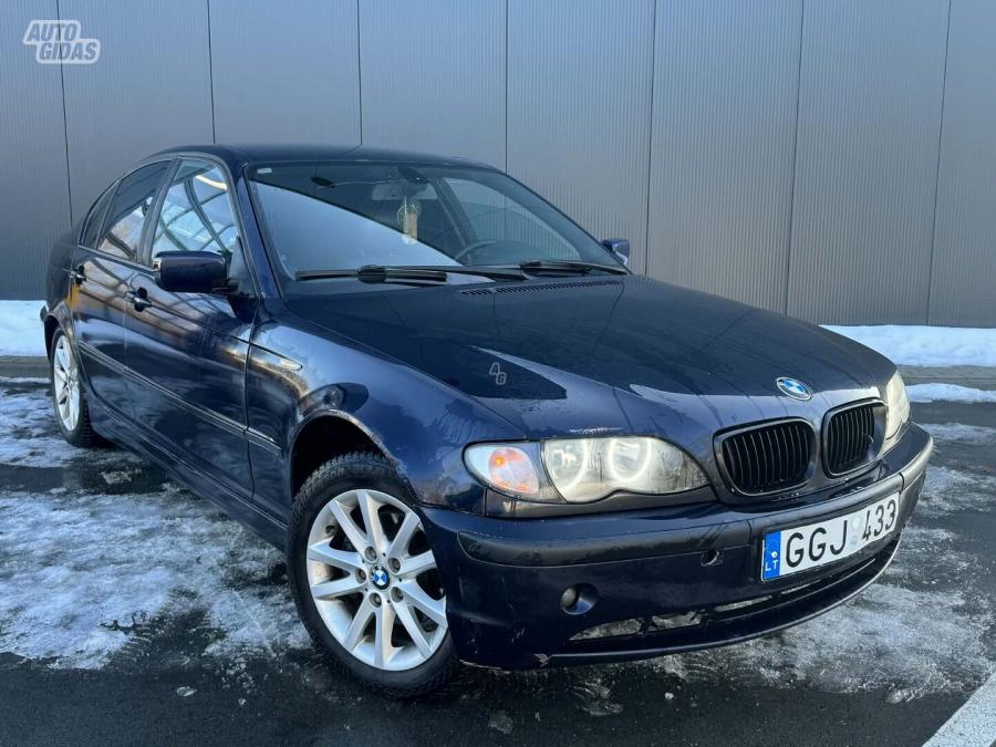 Blue BMW 320 2004 in Panevezys, with an engine capacity of 2.00 L and mileage of 390 thousand km for 1250 €, photo 4 on AUTOMOTO.COM.LV
