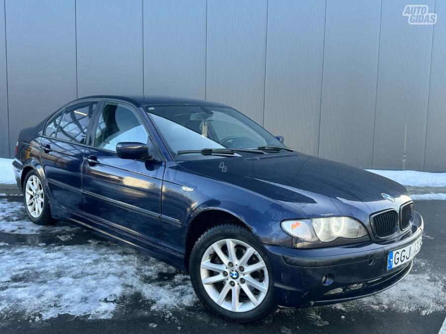 Blue BMW 320 2004 in Panevezys, with an engine capacity of 2.00 L and mileage of 390 thousand km for 1250 €, photo 5 on AUTOMOTO.COM.LV
