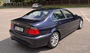 Blue BMW 320 2004 in Riga, with an engine capacity of 2.20 L and mileage of 335 thousand km for 2499 €, photo 7 on AUTOMOTO.COM.LV