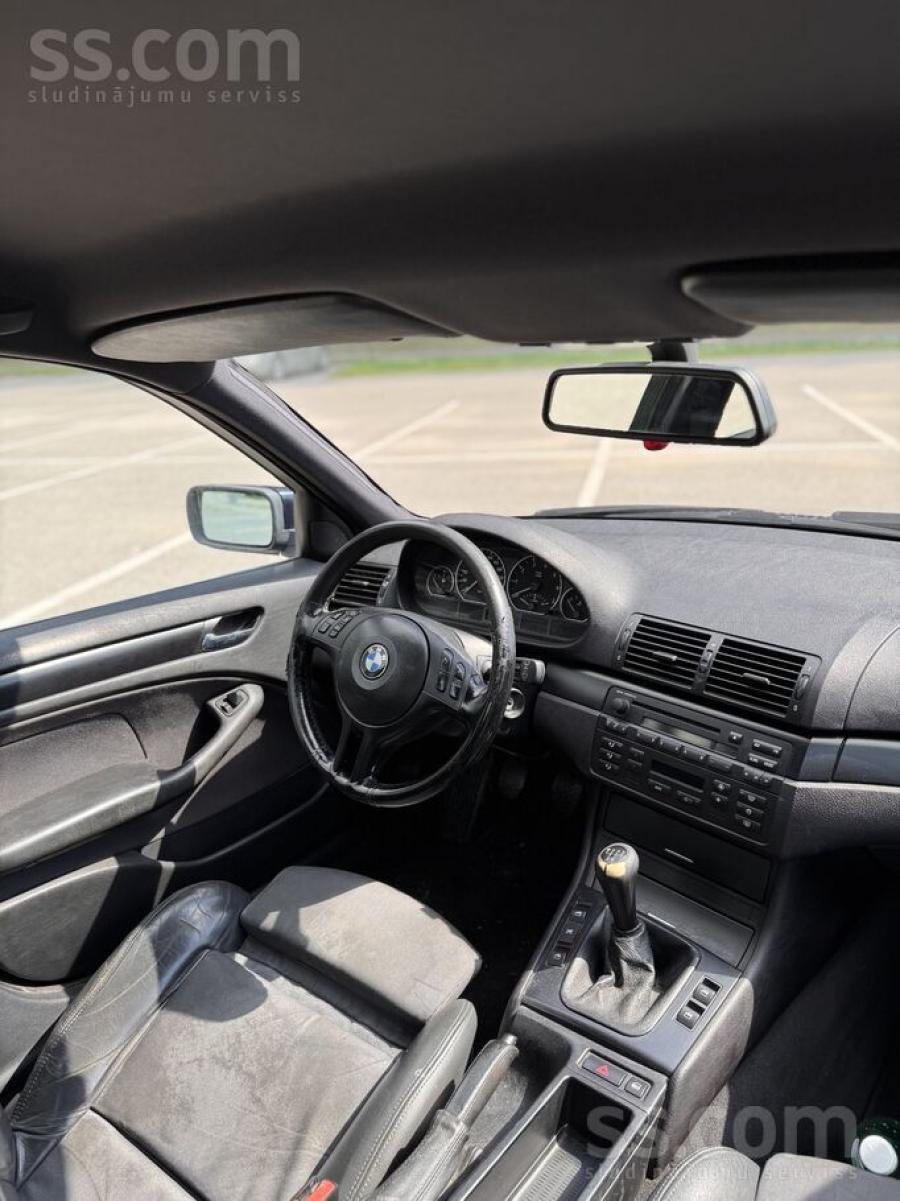 Blue BMW 320 2004 in Riga, with an engine capacity of 2.20 L and mileage of 335 thousand km for 2499 €, photo 13 on AUTOMOTO.COM.LV