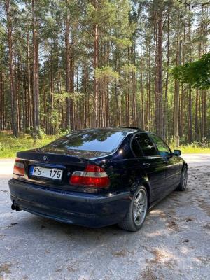 Blue BMW 320 2004 in Daugavpils, with an engine capacity of 2.00 L and mileage of 294 thousand km for 3900 €, photo 7 on AUTOMOTO.COM.LV