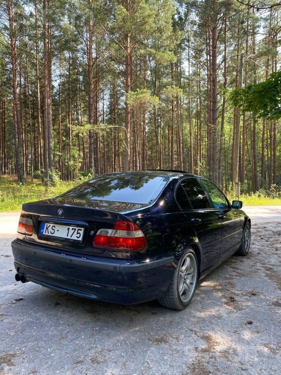 Blue BMW 320 2004 in Daugavpils, with an engine capacity of 2.00 L and mileage of 294 thousand km for 3900 €, photo 7 on AUTOMOTO.COM.LV