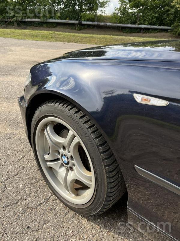 Blue BMW 320 2004 in Daugavpils, with an engine capacity of 2.00 L and mileage of 294 thousand km for 3650 €, photo 6 on AUTOMOTO.COM.LV