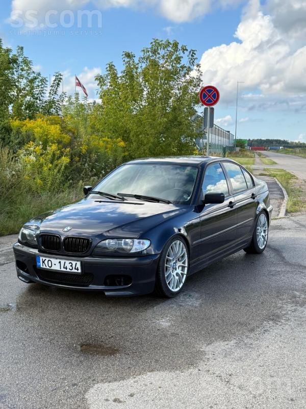 Blue BMW 320 2004 in Riga, with an engine capacity of 2.00 L and mileage of 462 thousand km for 2100 €, photo 3 on AUTOMOTO.COM.LV
