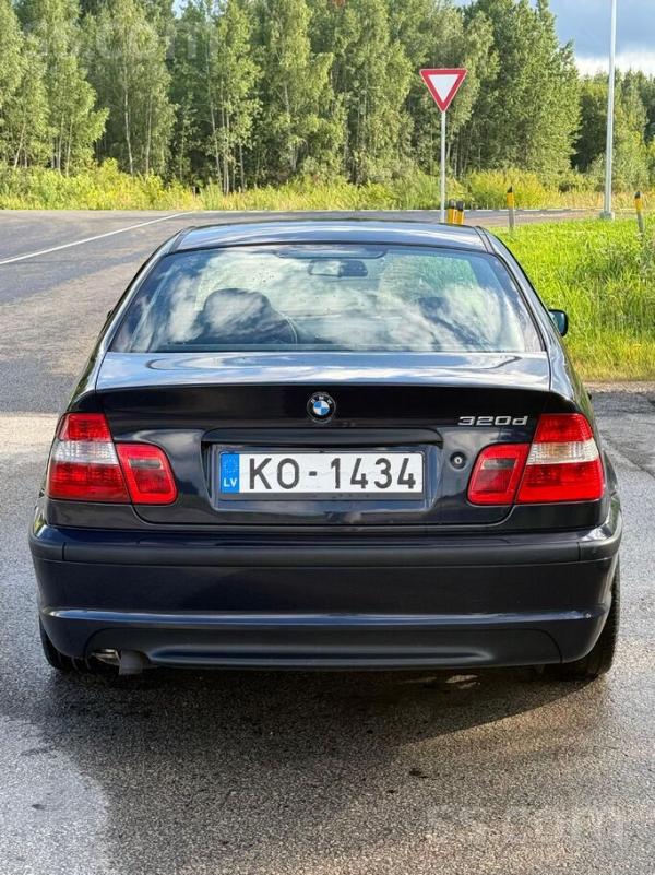 Blue BMW 320 2004 in Riga, with an engine capacity of 2.00 L and mileage of 462 thousand km for 2100 €, photo 7 on AUTOMOTO.COM.LV
