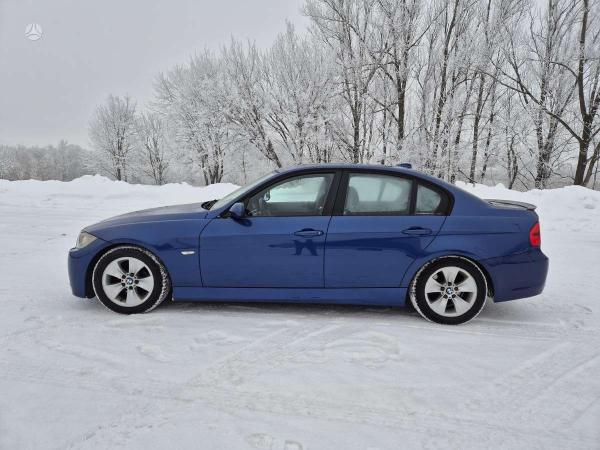Blue BMW 320 2005 in Kedainiai, with an engine capacity of 2.00 L and mileage of 359 thousand km for 4200 €, photo 8 on AUTOMOTO.COM.LV