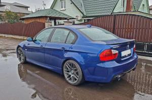 Blue BMW 320 2005 in Kedainiai, with an engine capacity of 2.00 L and mileage of 359 thousand km for 4200 €, photo 11 on AUTOMOTO.COM.LV