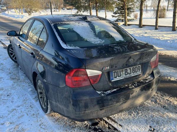 Blue BMW 320 2005 in Birstonas, with an engine capacity of 2.00 L and mileage of 300 thousand km for 2550 €, photo 7 on AUTOMOTO.COM.LV