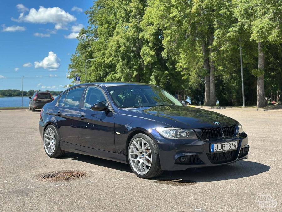 Blue BMW 320 2005 in Utena, with an engine capacity of 2.00 L and mileage of 305 thousand km for 3800 €, photo 1 on AUTOMOTO.COM.LV