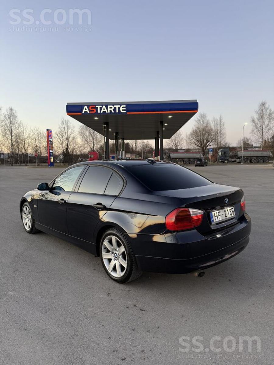 Синий БМВ 320 2005 в Тукумс, объемом двигателя 2.00 л и пробегом 315 тыс. км за 4200 €, фото 4 на AUTOMOTO.COM.LV