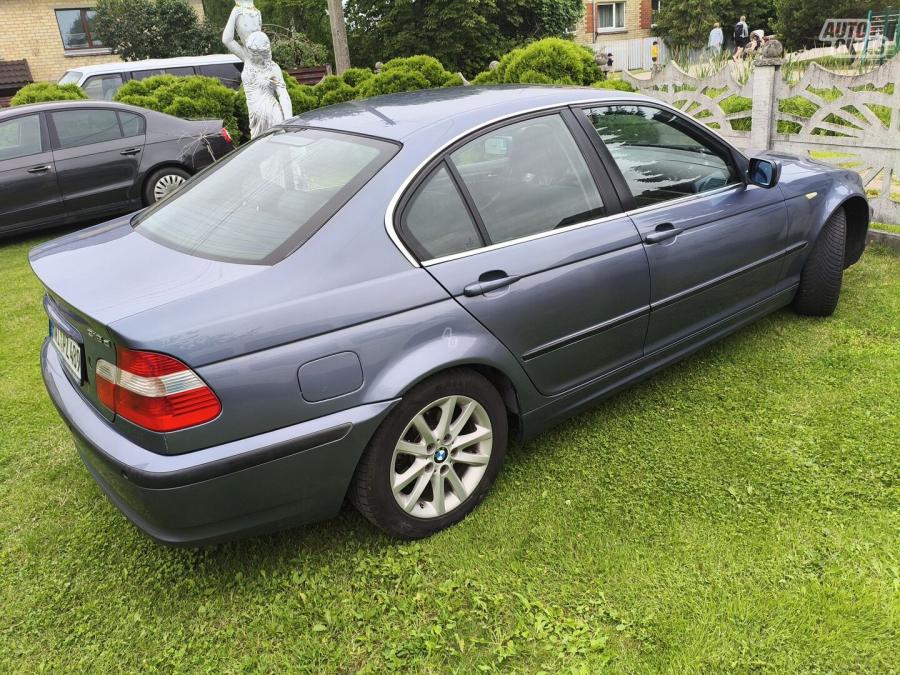 Blue BMW 320 2005 in Joniskis, with an engine capacity of 2.00 L and mileage of 343 thousand km for 1999 €, photo 6 on AUTOMOTO.COM.LV