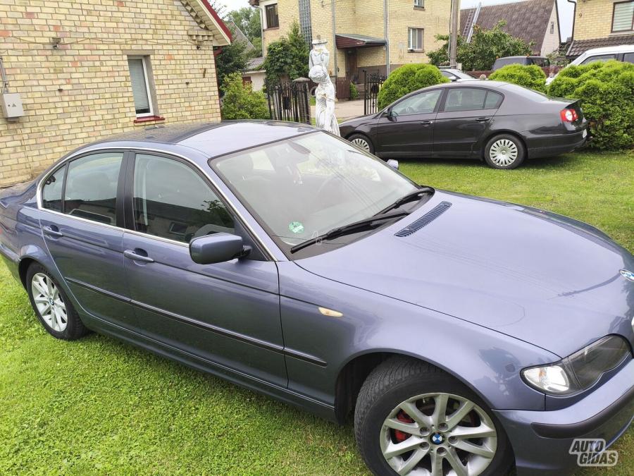 Blue BMW 320 2005 in Joniskis, with an engine capacity of 2.00 L and mileage of 343 thousand km for 1999 €, photo 8 on AUTOMOTO.COM.LV