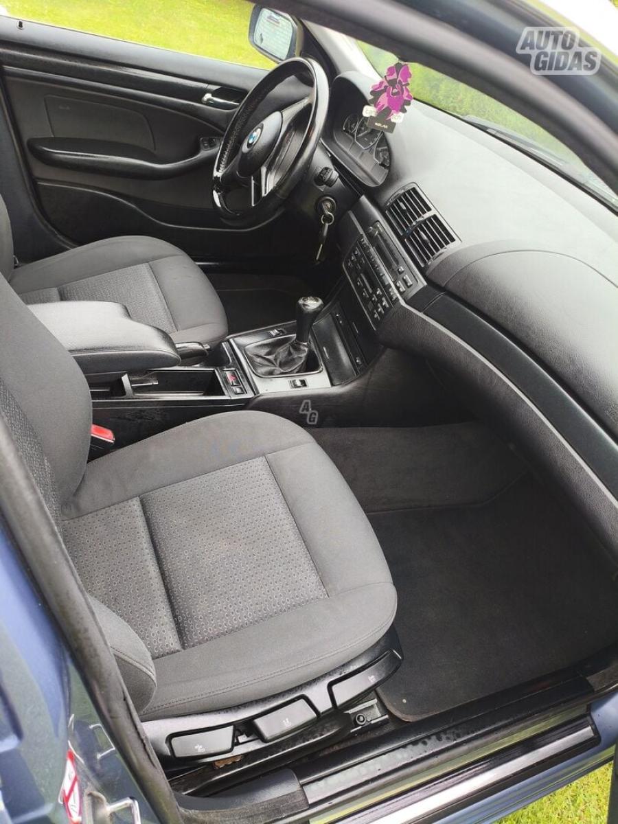 Blue BMW 320 2005 in Joniskis, with an engine capacity of 2.00 L and mileage of 343 thousand km for 1999 €, photo 9 on AUTOMOTO.COM.LV