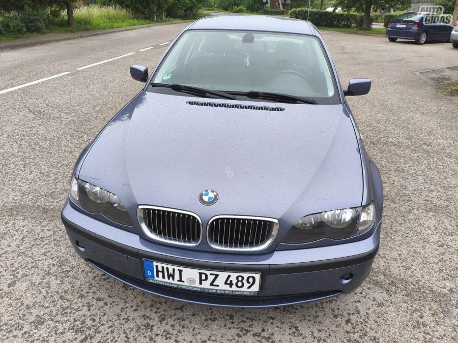 Blue BMW 320 2005 in Joniskis, with an engine capacity of 2.00 L and mileage of 343 thousand km for 1999 €, photo 10 on AUTOMOTO.COM.LV