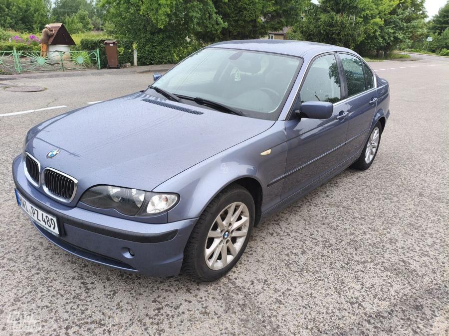 Blue BMW 320 2005 in Joniskis, with an engine capacity of 2.00 L and mileage of 343 thousand km for 1999 €, photo 11 on AUTOMOTO.COM.LV