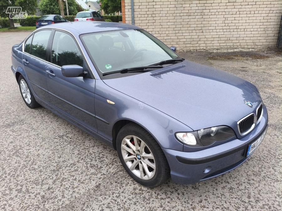 Blue BMW 320 2005 in Joniskis, with an engine capacity of 2.00 L and mileage of 343 thousand km for 1999 €, photo 13 on AUTOMOTO.COM.LV