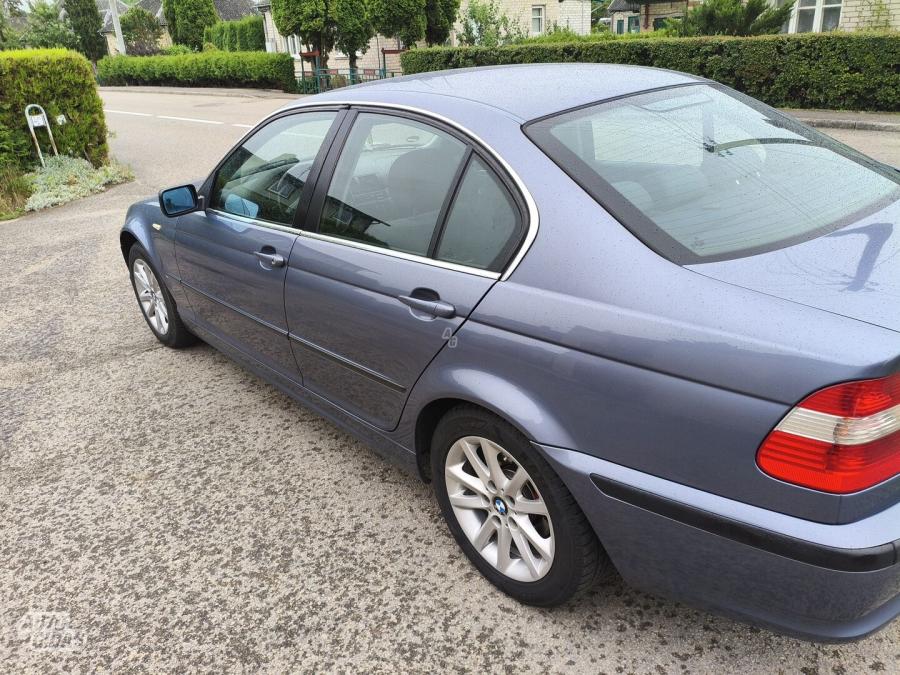 Blue BMW 320 2005 in Joniskis, with an engine capacity of 2.00 L and mileage of 343 thousand km for 1999 €, photo 18 on AUTOMOTO.COM.LV