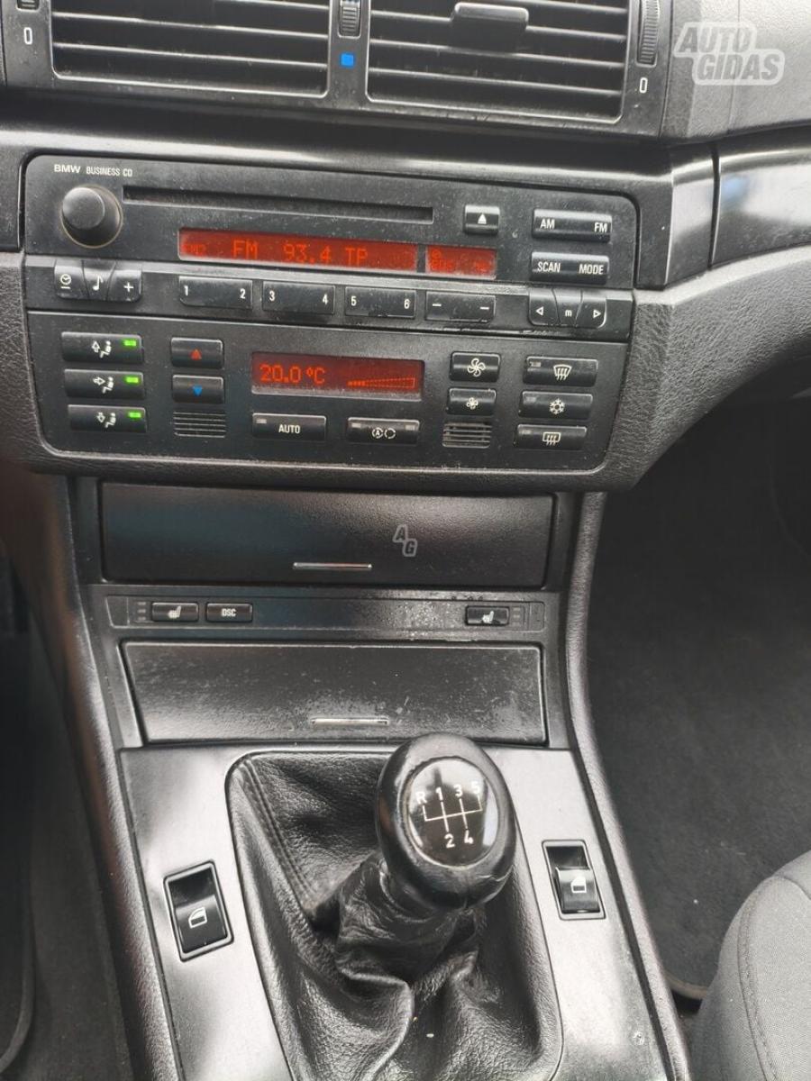 Blue BMW 320 2005 in Joniskis, with an engine capacity of 2.00 L and mileage of 343 thousand km for 1999 €, photo 20 on AUTOMOTO.COM.LV