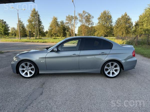 Blue BMW 320 2005 in Ogre, with an engine capacity of 2.00 L and mileage of 193 thousand km for 4199 €, photo 6 on AUTOMOTO.COM.LV