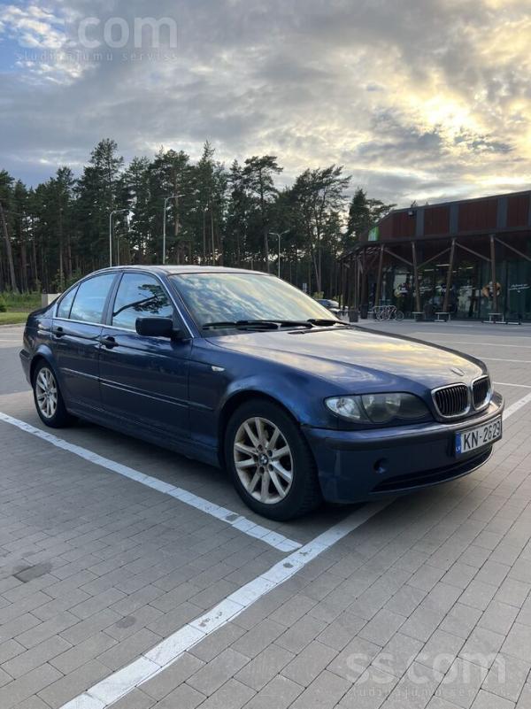 Синий БМВ 320 2005 в Рига, объемом двигателя 2.00 л и пробегом 418 тыс. км за 1500 €, фото 1 на AUTOMOTO.COM.LV